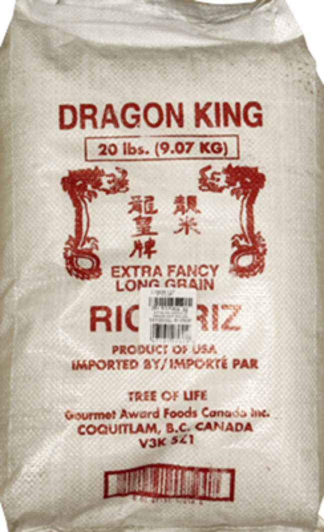 DRAGON KING WHITE LONG GRAIN RICE 20%
