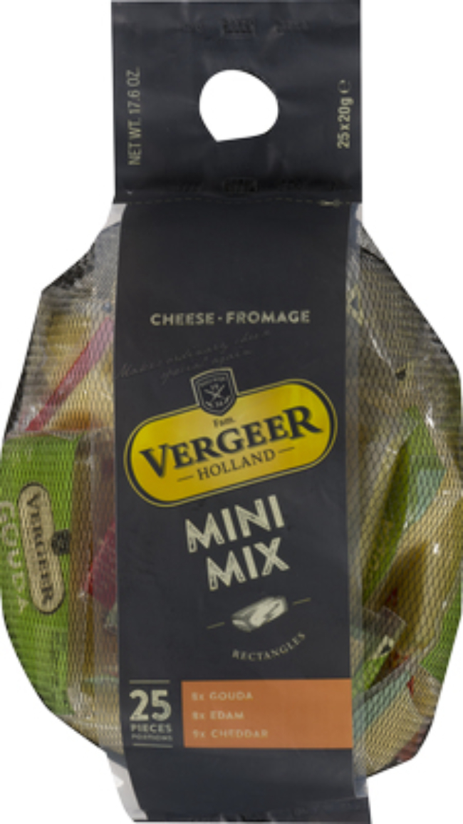 VERGEER BULK ASSORTED PORTION PACKAGE CHEESE HOLLAND ...