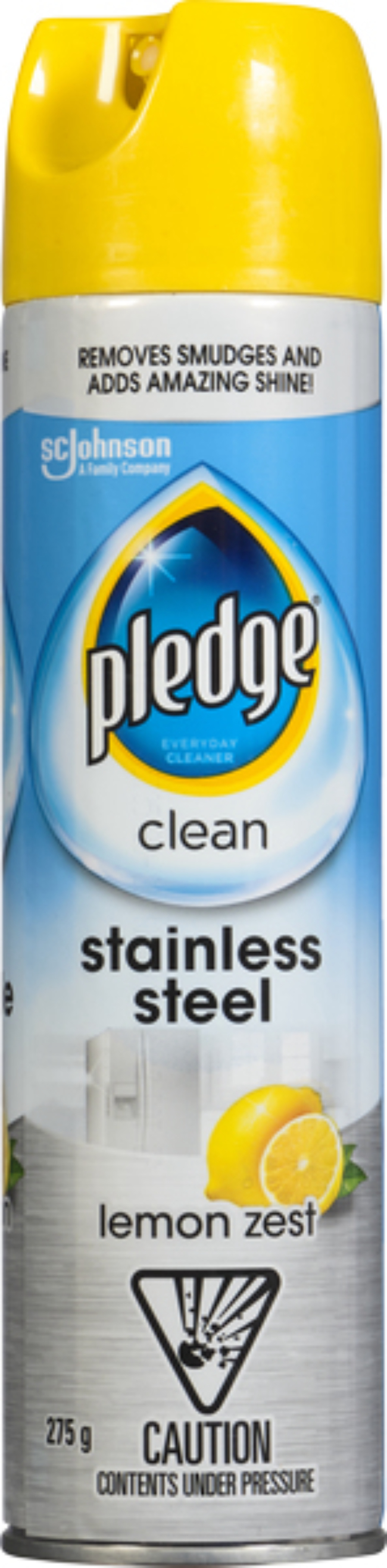 PLEDGE STAINLESS STEEL CLEANER & POLISH