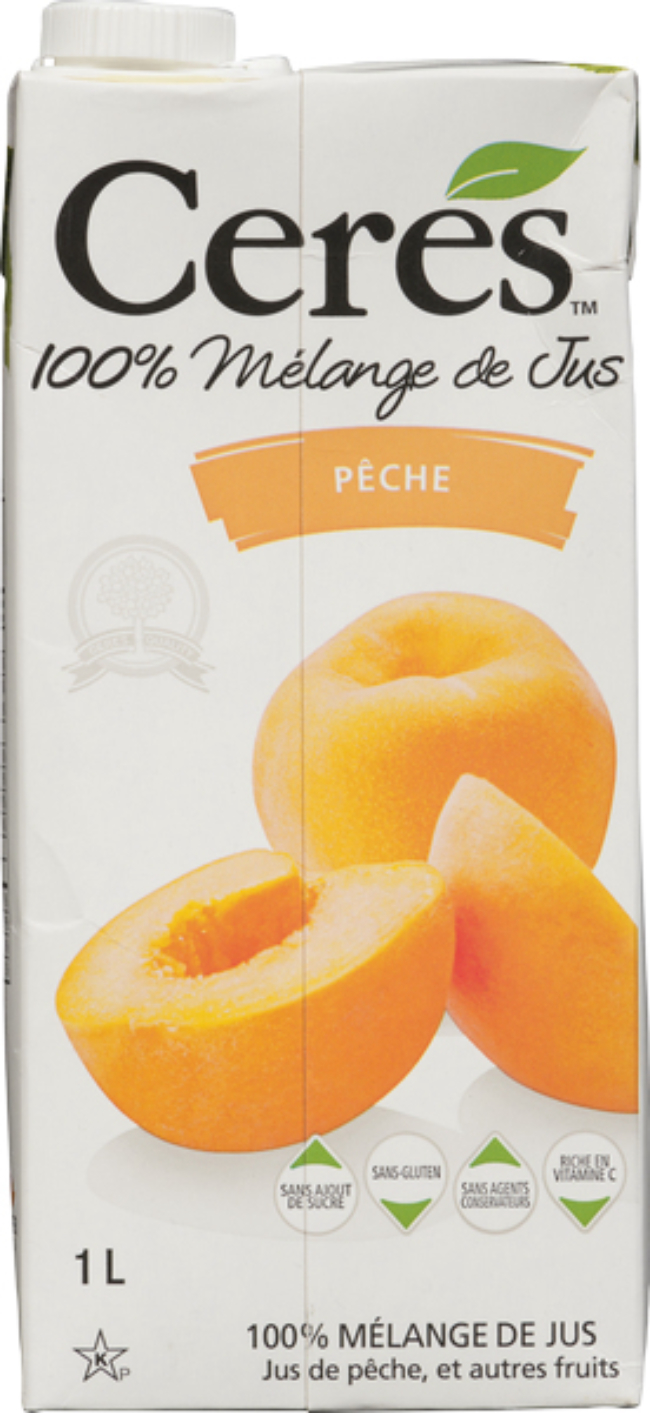 CERES PEACH FRUIT JUICE | FoodServiceDirect.ca - Canada's Widest ...