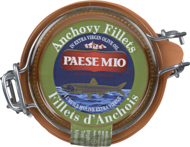 PAESE MIO ANCHOVY FILLETS EVOO 220G | FoodServiceDirect.ca - Canada's ...