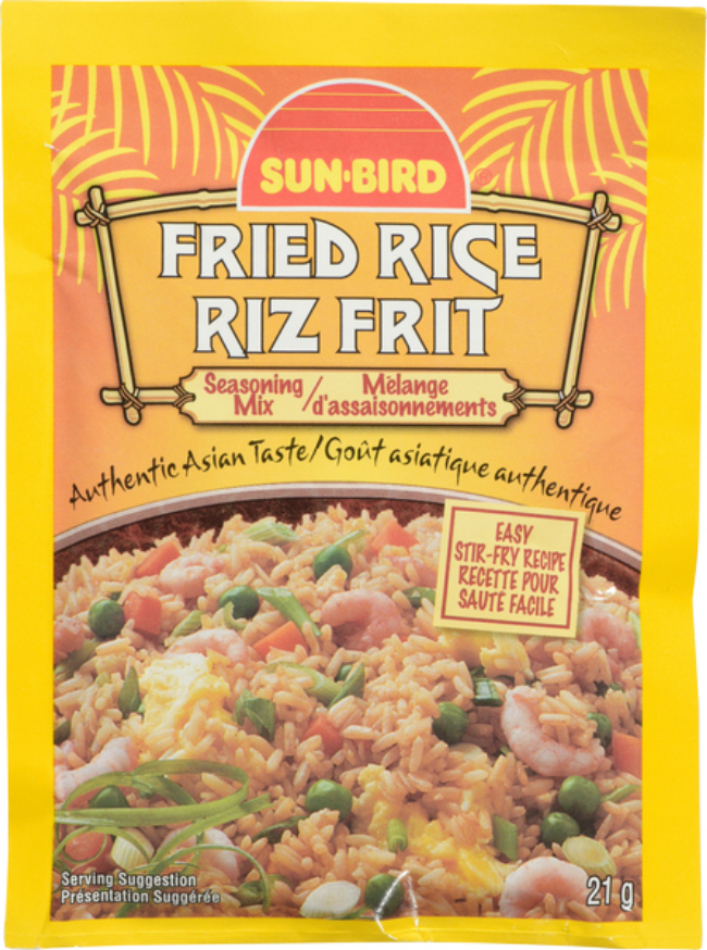 SUNBIRD FRIED RICE SEASONING MIX | FoodServiceDirect.ca - Canada's ...