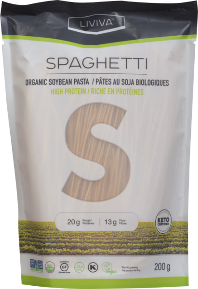 LIVIVA ORGANIC SOYBEAN SPAGHETTI