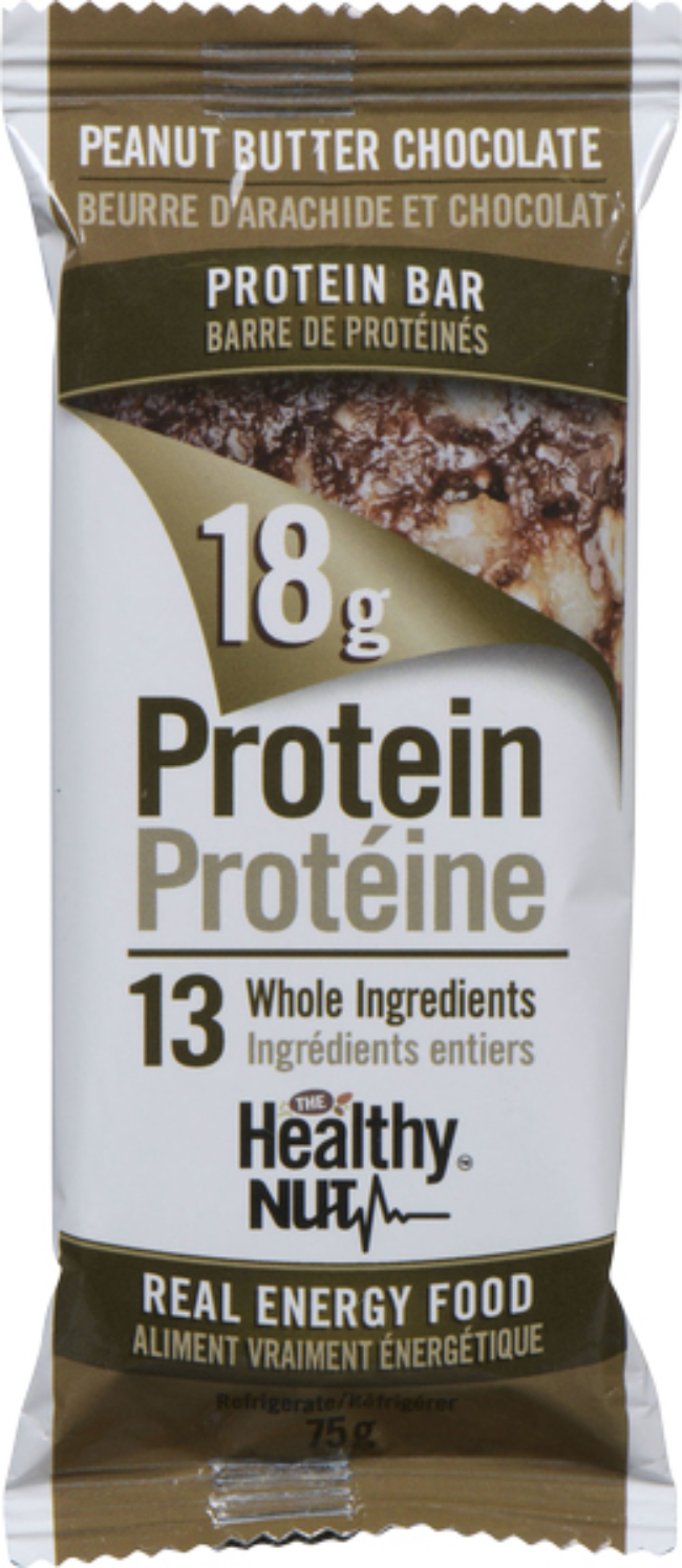 The Healthy Nut Protein Bar Peanut Butter Chocolate 75 g ...