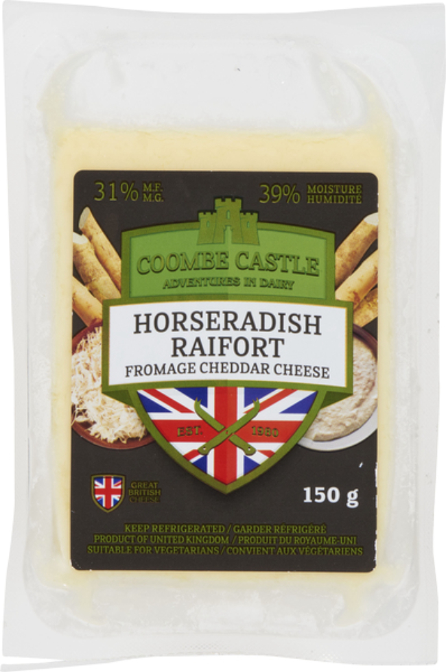 CC CHEDDAR CHEESE WITH HORSERADISH SAUCE | FoodServiceDirect.ca ...