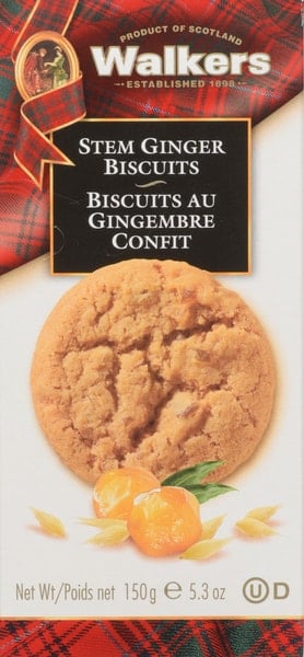 WALKERS STEM GINGER BISCUITS | FoodServiceDirect.ca - Canada's Widest ...