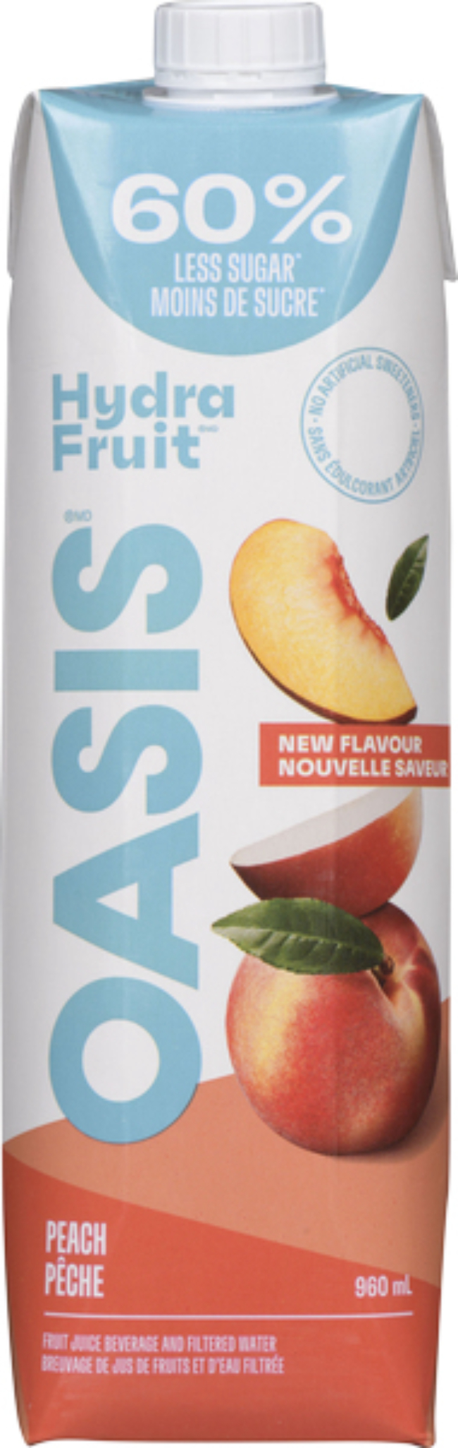 OASIS HYDRAFRUIT PEACH JUICE