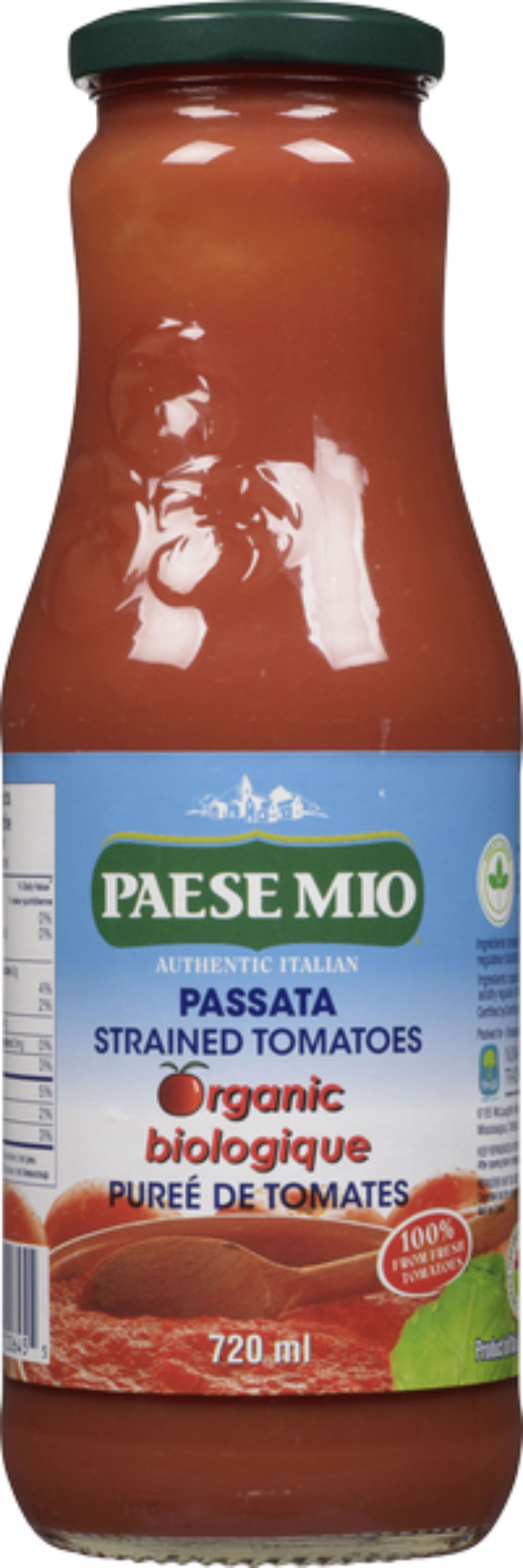 PAESE MIO ORGANIC TOMATO PUREE JAR | FoodServiceDirect.ca - Canada's ...