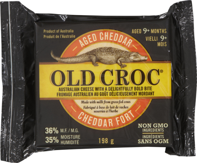 OLD CROC AGED CHEDDAR CHEESE AUSTRALIA | FoodServiceDirect.ca - Canada ...