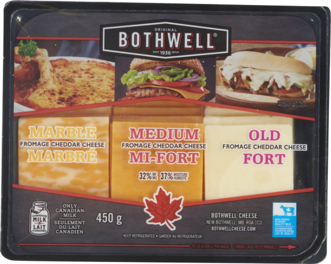 Assorted Cheddar Sliced Cheese