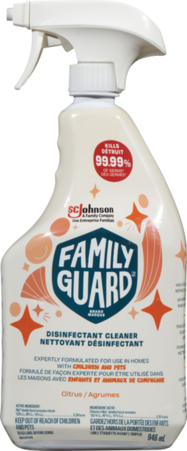 FAMILY GUARD™ BRAND DISINFECTANT CLEANER TRIGGER – CITRUS ...