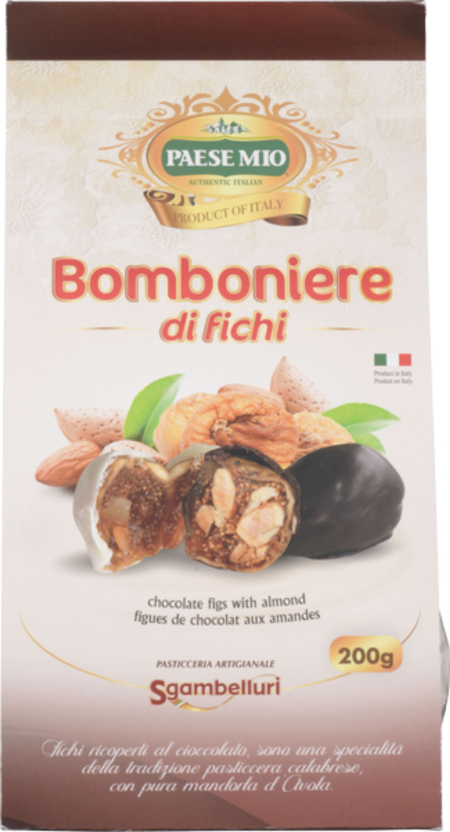PAESE MIO CHOCOLATE COVERED FIGS