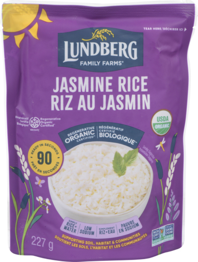 Lundberg Family Farms Regenerative Organic Certified® Jasmine Rice ...