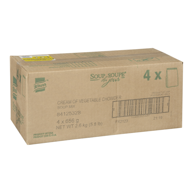 Soup du Jour Cream of Vegetable Chowder Soup Mix | FoodServiceDirect.ca ...