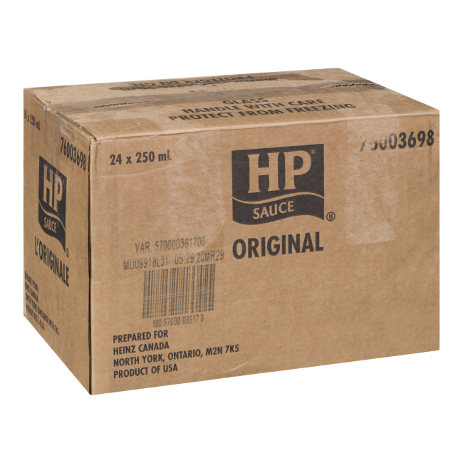 SAUCE HP ORIGINAL GLASS BTLE | FoodServiceDirect.ca - Canada's Widest ...