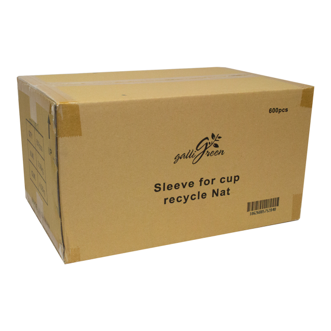 Galligreen Paper Sleeve For Hot Cup - Kraft (galligreen Sleeve)