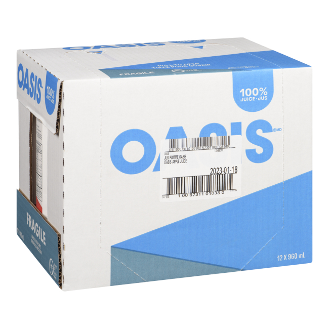 OASIS APPLE JUICE