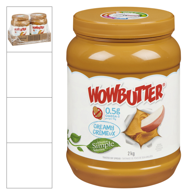 WOWBUTTER - CREAMY (Peanut Free Spread)