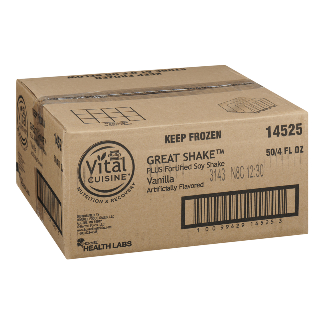 Great Shake™ Plus Vanilla Soy Shakes| 50 Count