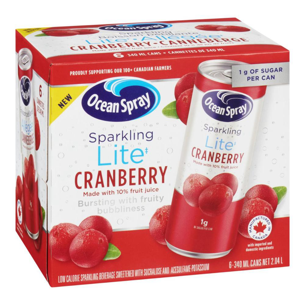 SPARKLING CRANBERRY LIGHT CAN