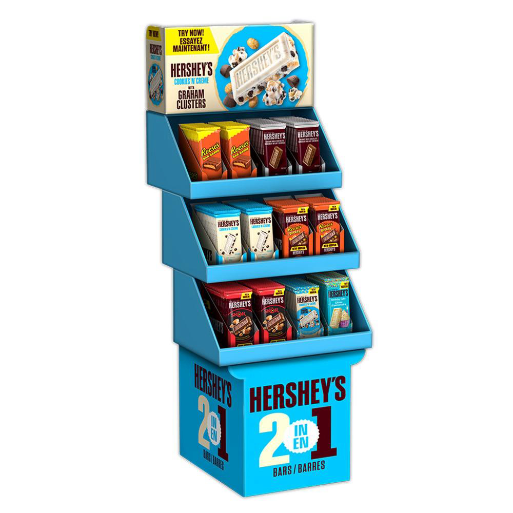 CHOCOLATE BAR FAMILY ASSORTED DISPLAY