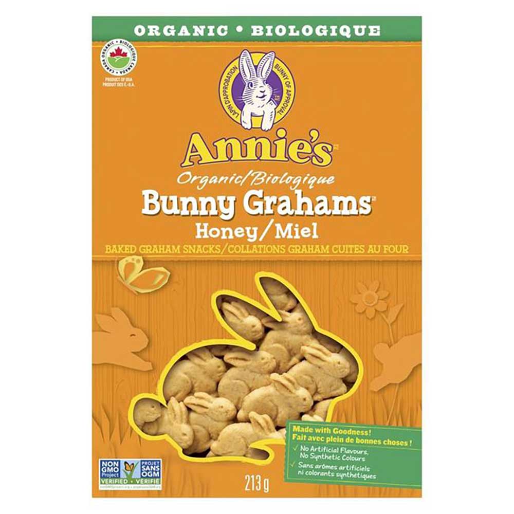 Annie's Ah Org Bny Grhms Bgs Hny (ah Org Bunny Grahams Bkd Sncks Honey)