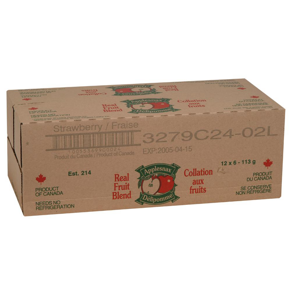 SNACK APPLE STRAWBERRY