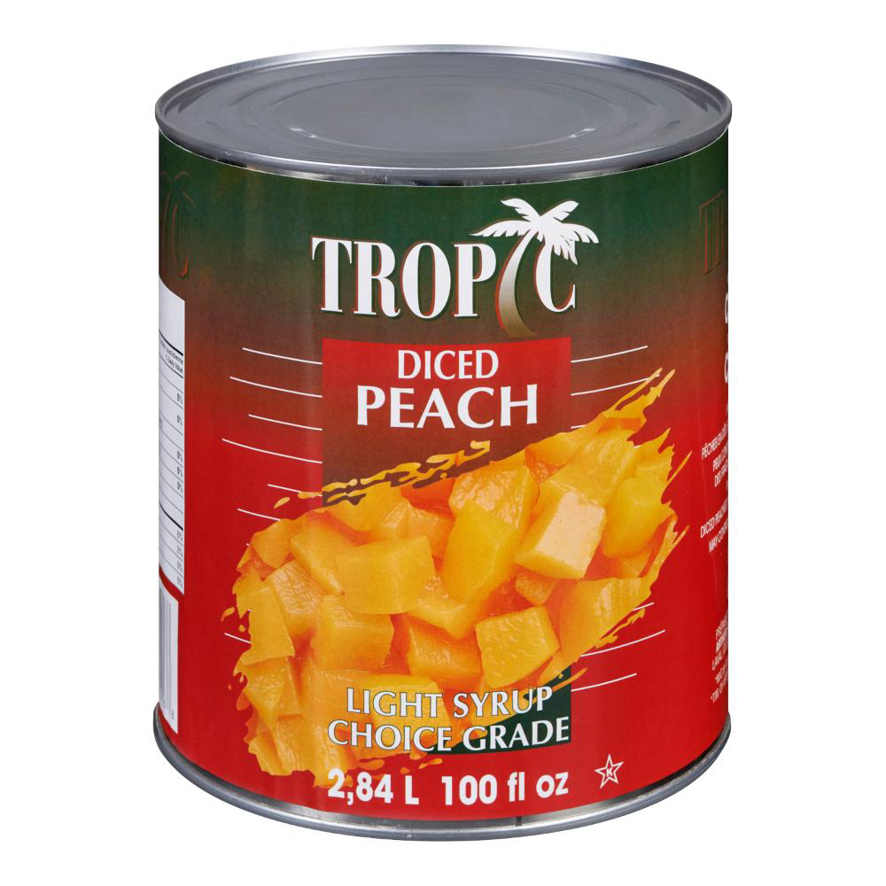 PEACH DICED LIGHT SYRUP | FoodServiceDirect.ca - Canada's Widest ...