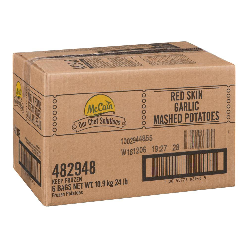 Mccain Potato Red Mashed Garlic W/skin