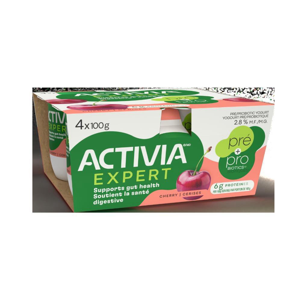 Activia Expert Cherry Probiotic and Prebiotic Yogurt | FoodServiceDirect
