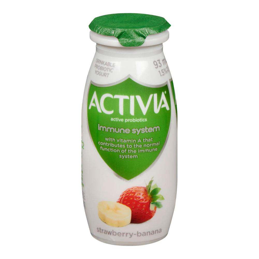 Activia Yogurt Drinkable Strawberry/banana