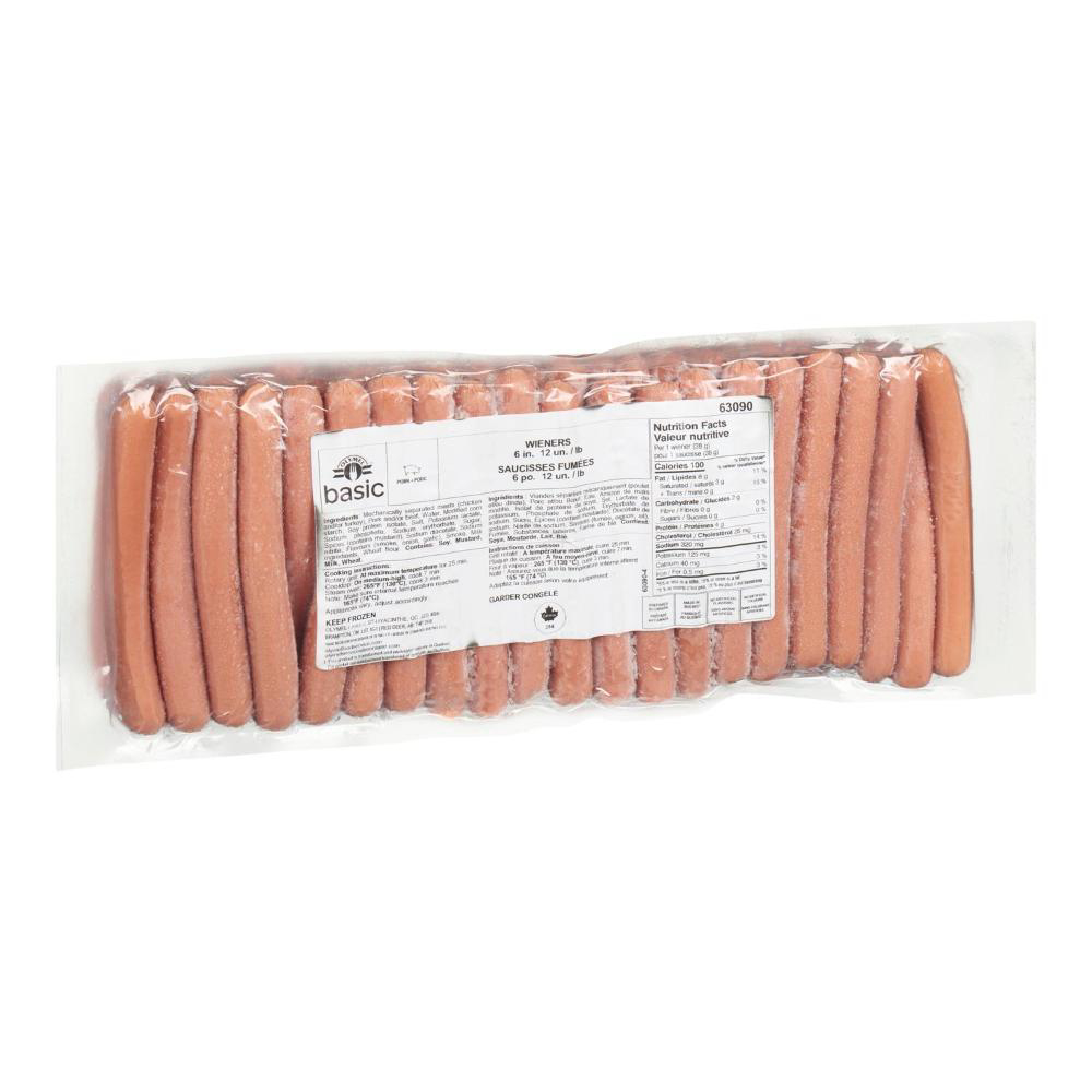 SAUSAGE SMOKED 6" 12/LB | FoodServiceDirect.ca - Canada's Widest ...