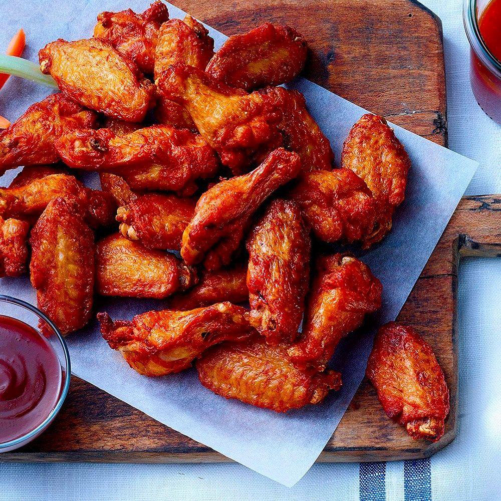 Olymel Chicken Wing Bbq Cooked Iqf (90-120)