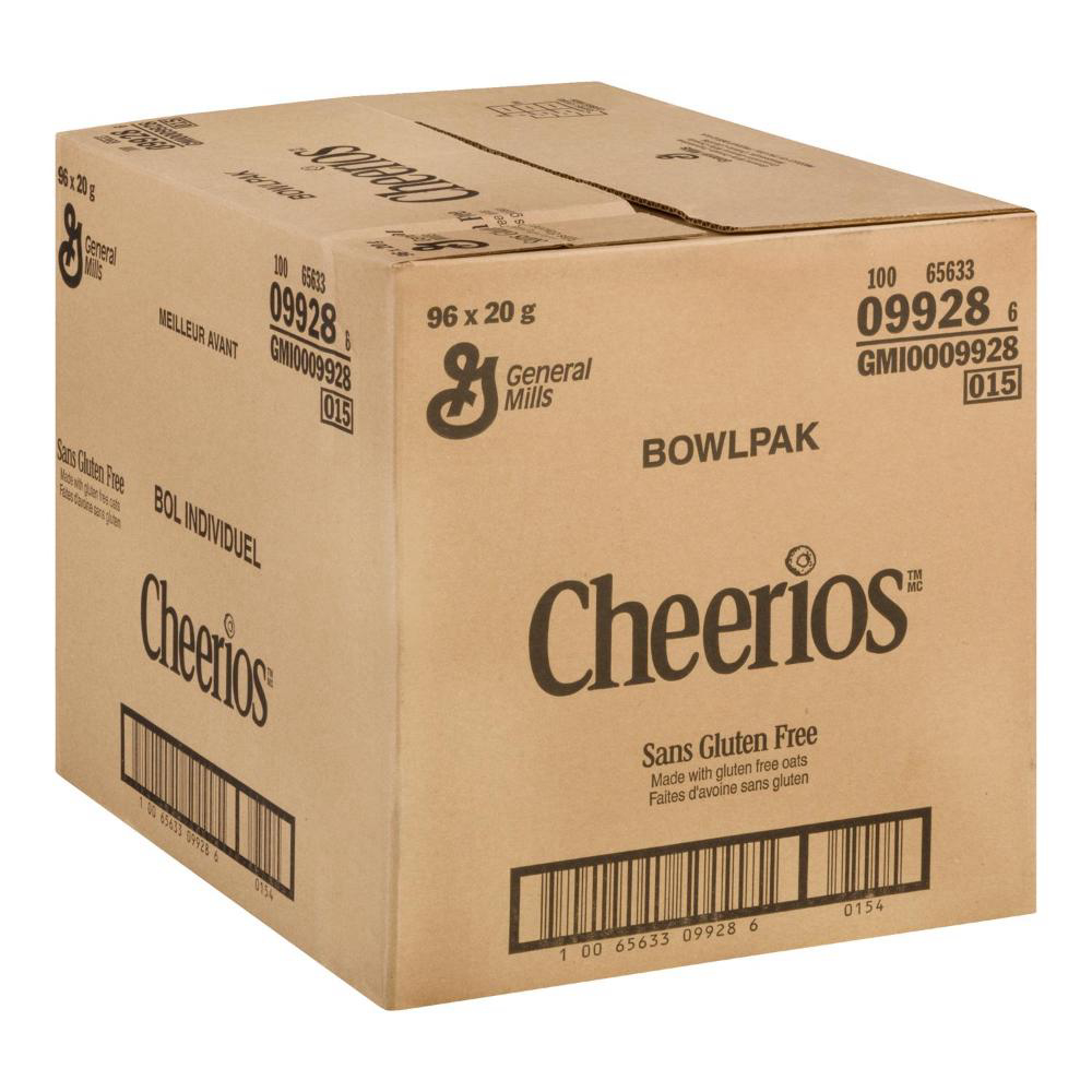 Cheerios Whole Grain Cereal - Bowl Pack | FoodServiceDirect