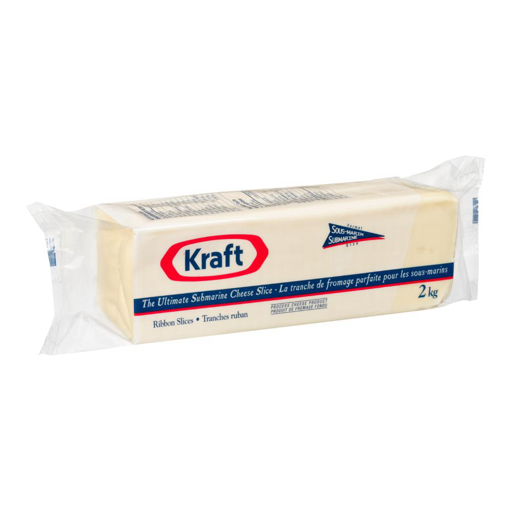CHEESE RIBBON WHITE SLICED LONG | FoodServiceDirect.ca - Canada's ...