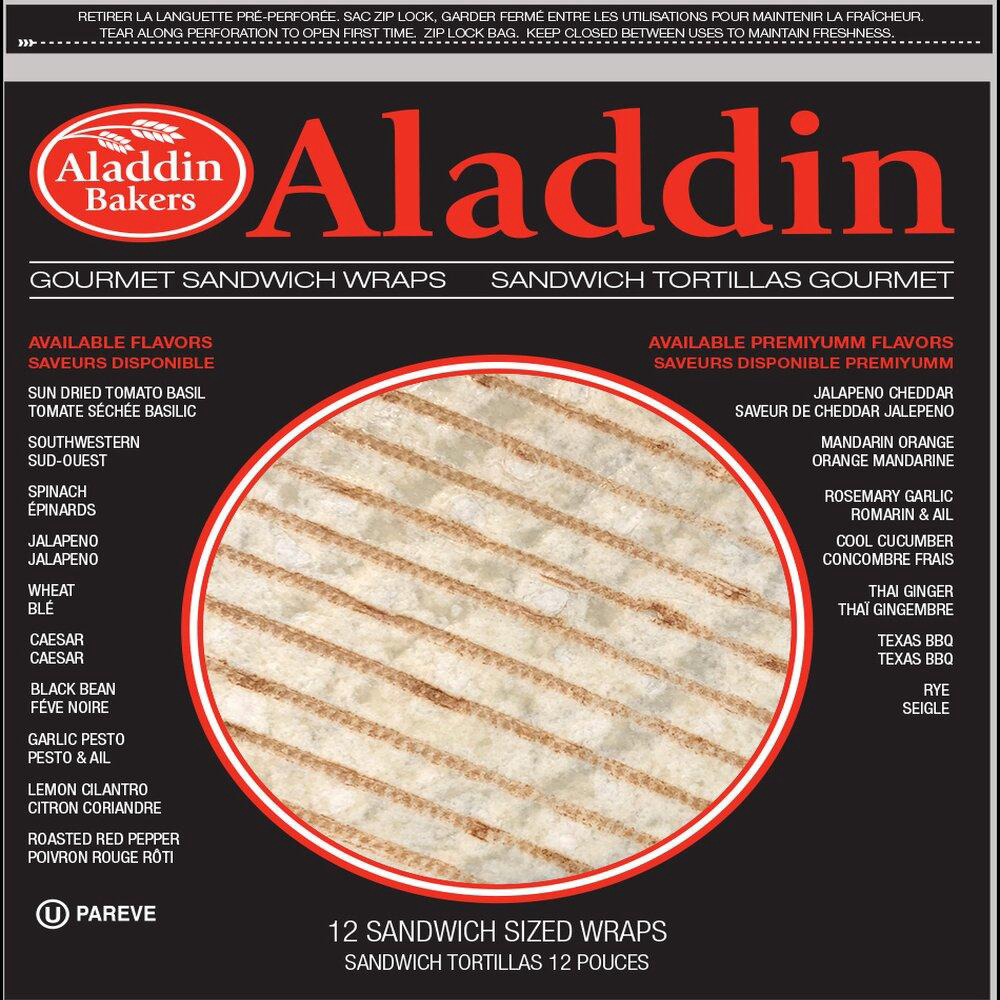 Aladdin 12 in Plain Grilled Tortilla | FoodServiceDirect