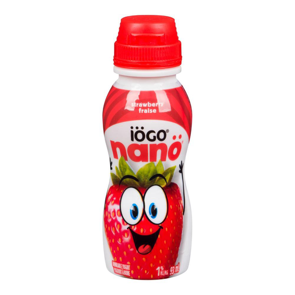 Iogo Yogurt Drinkable Strawberry Nano 1%