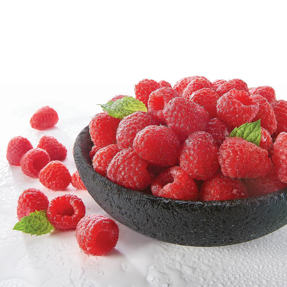 Alasko IQF Whole Raspberries, 1 kg -- 5 per case
