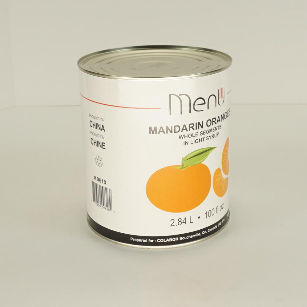 MANDARIN ORANGE LIGHT SYRUP