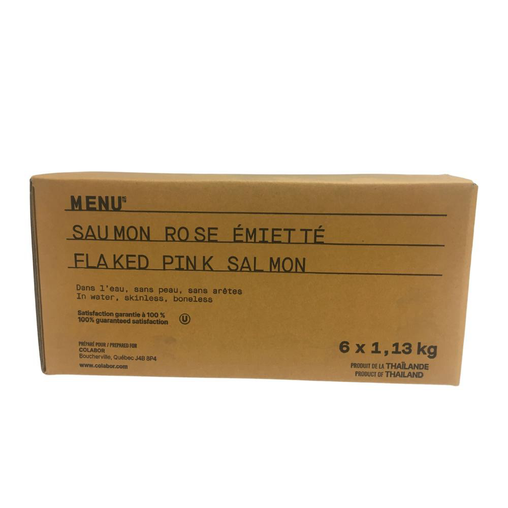 SALMON PINK FLAKE SKINLESS BONELESS BAG