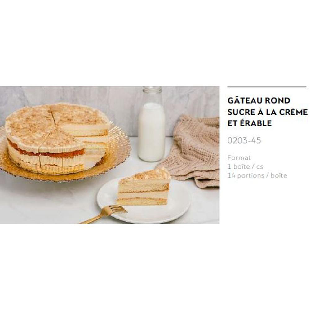 CAKE ROUND SUGAR CREAM/MAPLE P/C | FoodServiceDirect.ca - Canada's ...