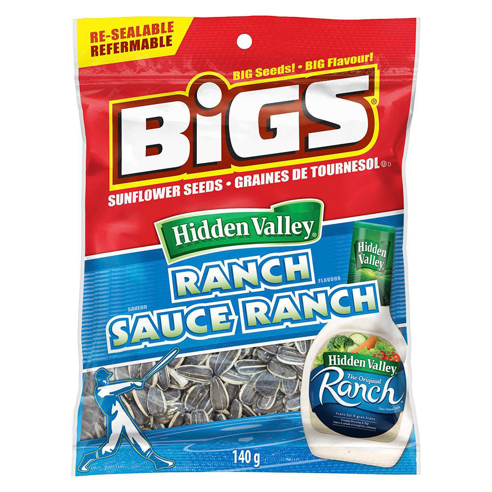 SUNFLOWER SEED SHELLED RANCH FLAVOR