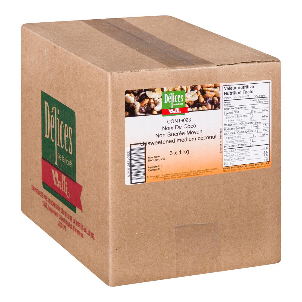 Delices Foret Coconut Medium Sugar Free